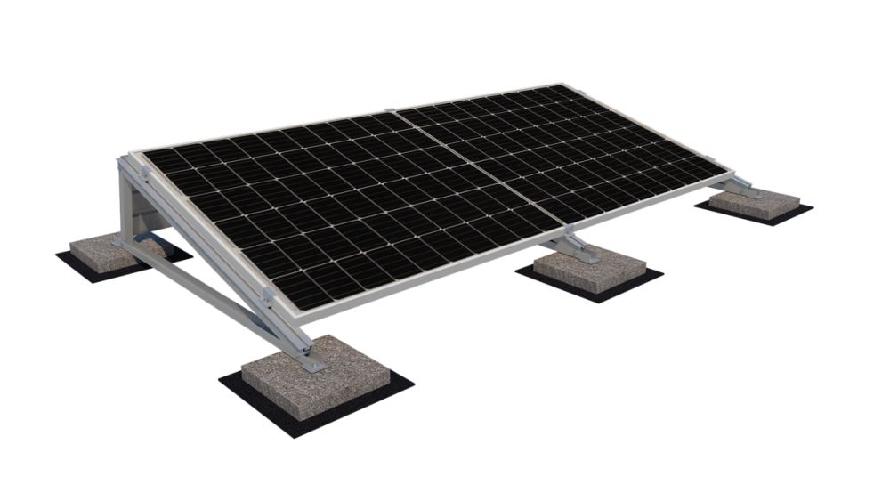 Ballast Fix XL09 комплект креплений на плоскую крышу для 9 ФЭМ купить в ...